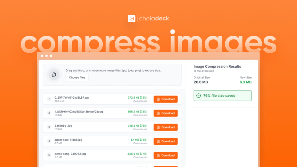 Image Compressor Tool: Reduce Image Size For Free