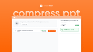 PowerPoint Compressor Tool: Reduce PPT File Size For Free