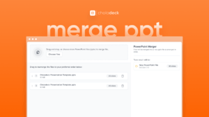 PowerPoint Merger Tool: Combine PPT Files Online For Free