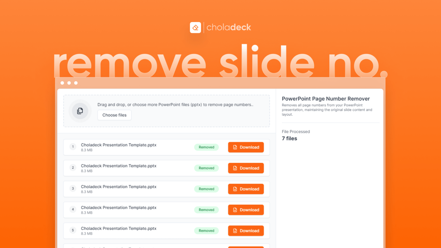 PowerPoint Slide Number Remover Online For Free
