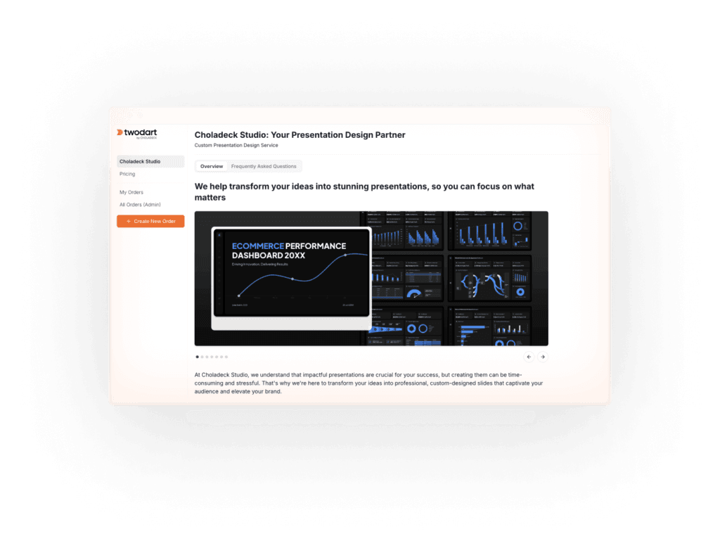 Create Professional Presentations Without Design Skills Using Twodart