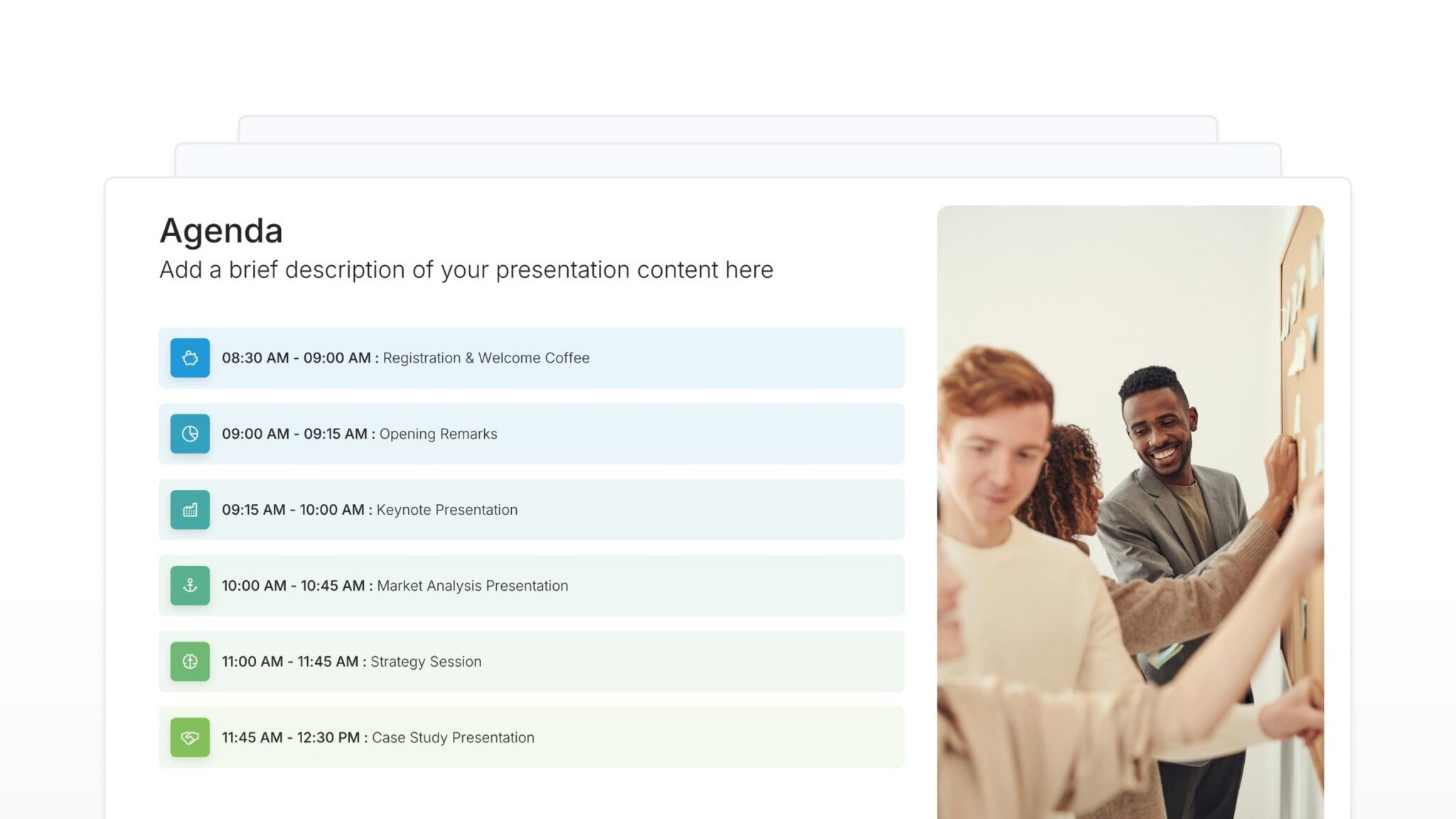 Agenda Slides: Outline Your Presentation Structure