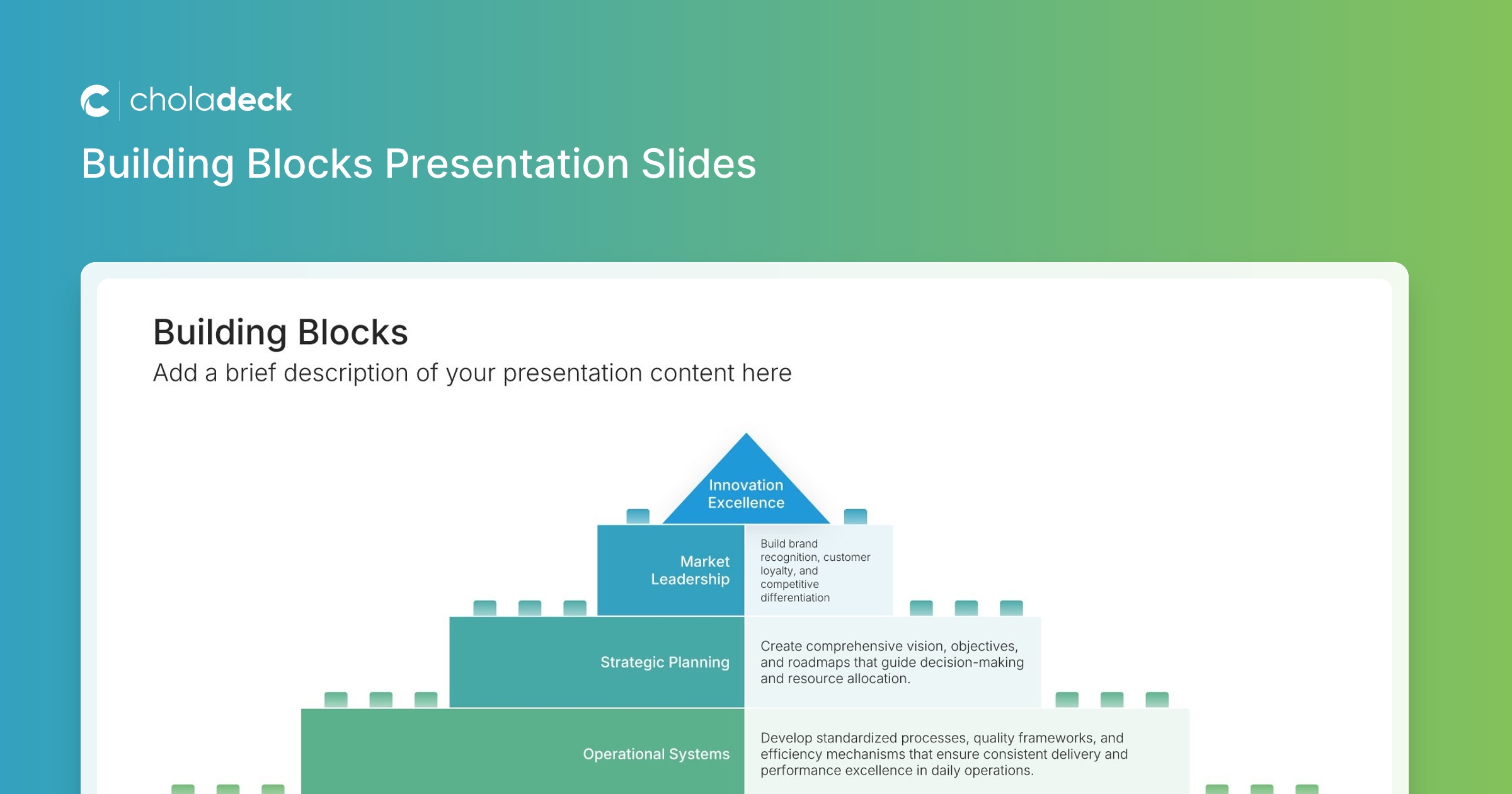 Building Block Slides: Stack Layers to Show Foundations