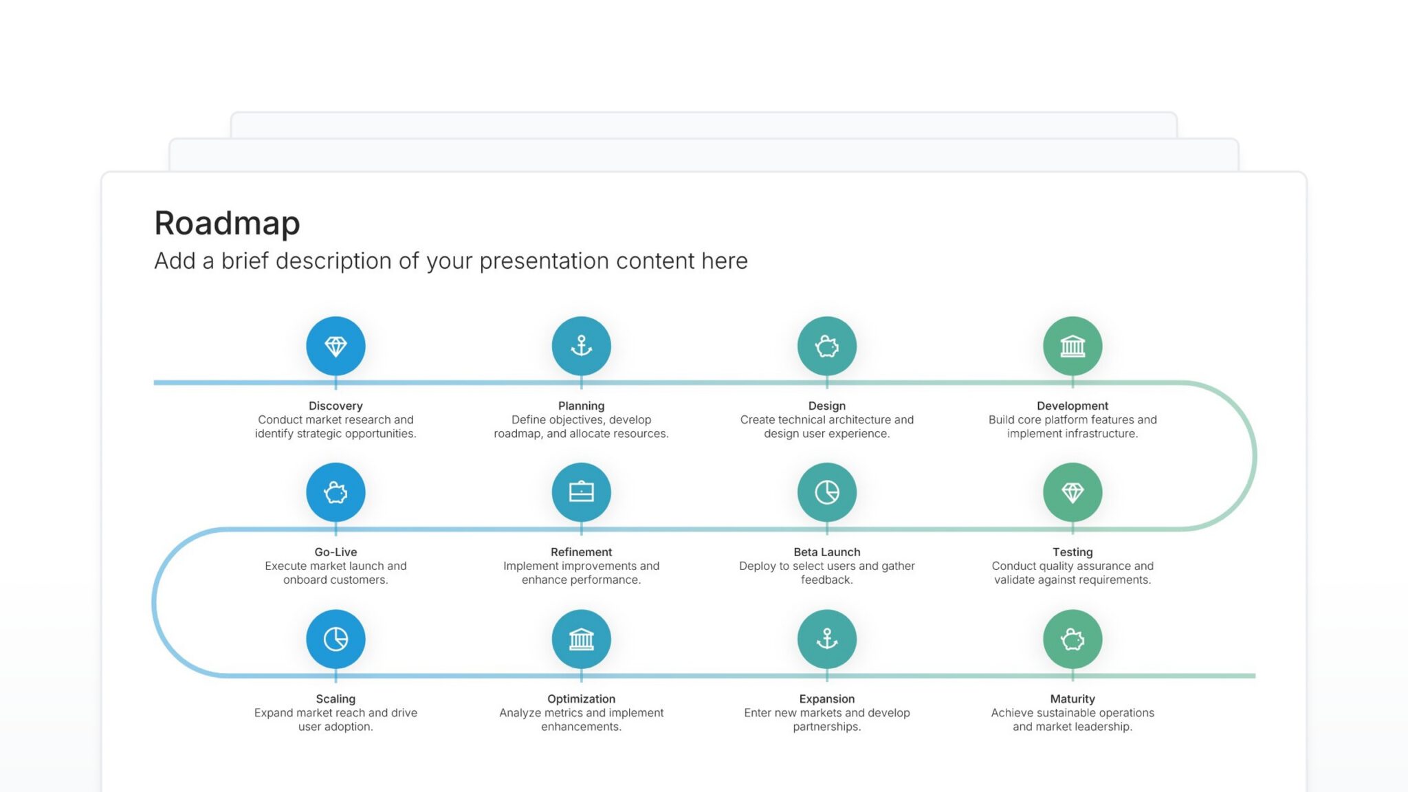 Roadmap Slides: Plan and Communicate Your Journey