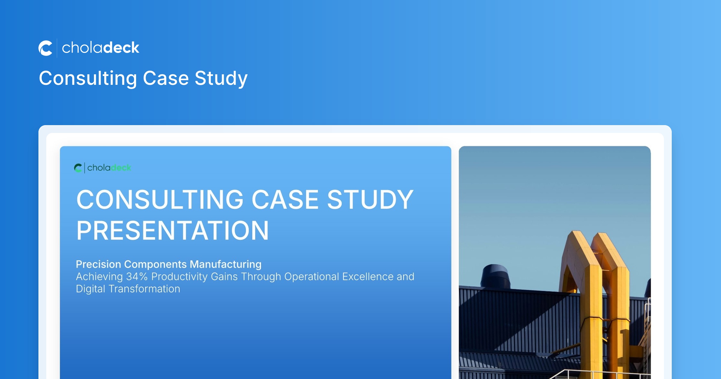 Consulting Case Study Template for Client Success Stories
